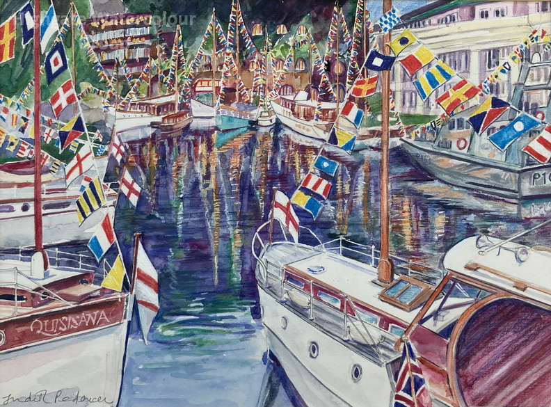 Judith Pedersen / Boats | Highgate Watercolour Group